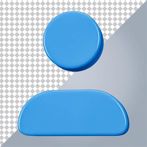 Premium Psd User 3d Icon