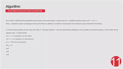 Dolphin Echolocation Optimization Algorithm Pptx