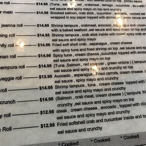 Mikato Japanese Steak House And Sushi Bar Gulf Shores Menu Prices