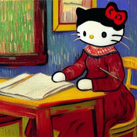 Hello Kitty Reading By Hellokitty1111908 On Deviantart
