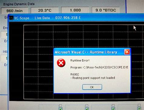 vc scope runtime error vw vortex volkswagen forum
