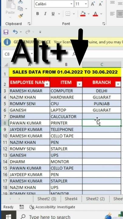 Shorts Data Validation In Excel Worksheet Gyangurutech Youtube