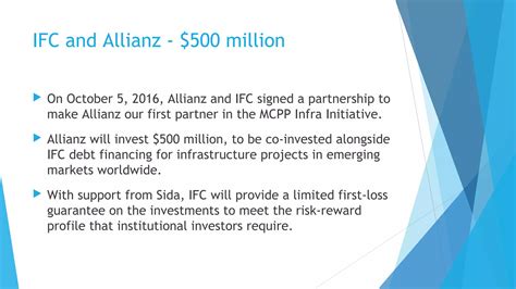 Ifc Syndications Mcpp Initiatives By Meaghan Mcgrath Ppt