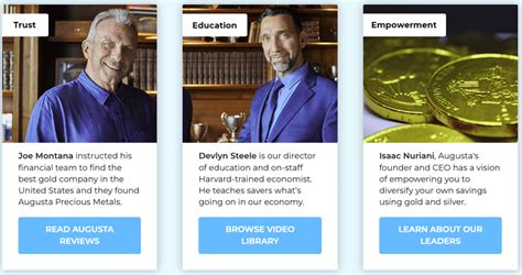 Augusta Precious Metals Review Gold And Precious Metal Ira Investments