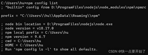Npm配置与国内镜像使用详解 Csdn博客