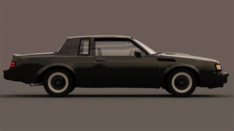 Buick Gnx 3d Model Turbosquid 1948146