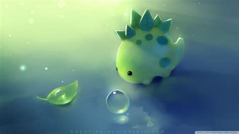 Cute Green Desktop Wallpapers Wallpaper Cave