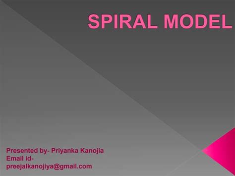 Spiral Model Pptx