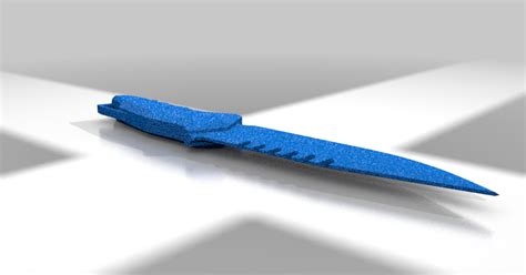 Valorant Default Knife Von Zider Kostenloses Stl Modell Herunterladen