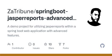springboot jasperreports advanced demo src main java com tribune demo