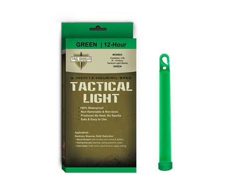 Tac 12 Hour 6 Inch Light Sticks 10 Pack Airsoft Extreme
