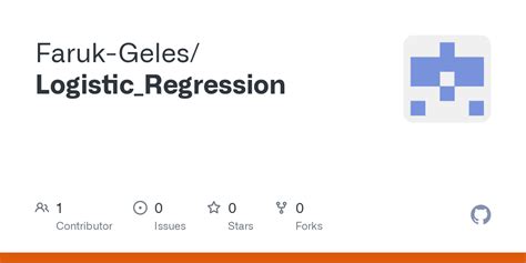 GitHub Faruk Geles Logistic Regression