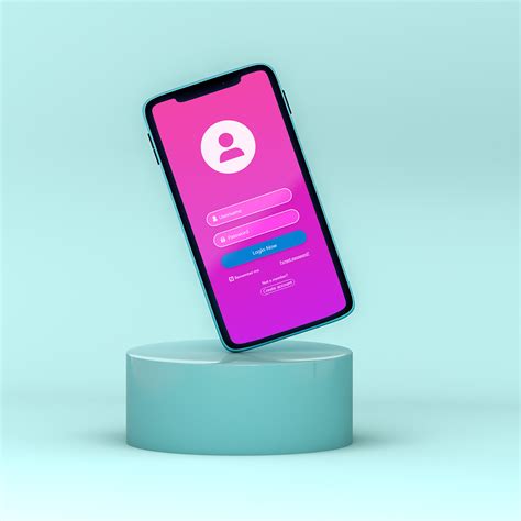 Mobile Login Sign Up Ui Design On Behance