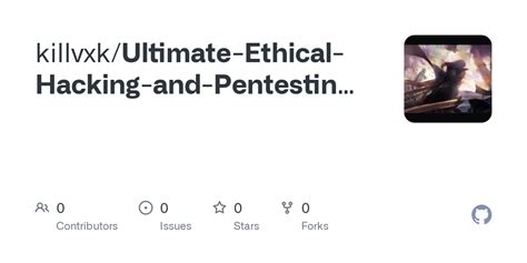 Github Killvxkultimate Ethical Hacking And Pentesting Winsecurity