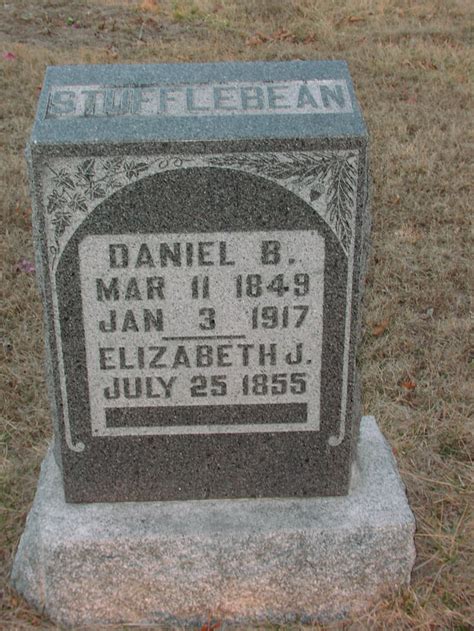 Daniel Boone Stufflebean 1849 1917 Find A Grave Memorial
