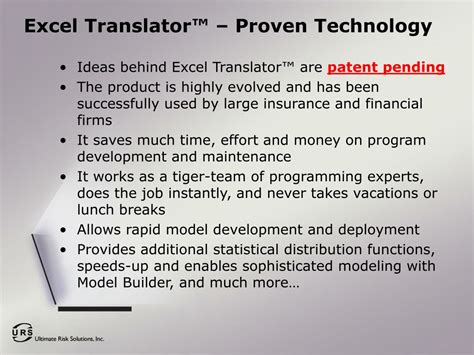 Ppt Excel Translator™ Powerpoint Presentation Free Download Id9114609