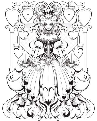 Disney Queen Of Hearts Coloring Pages [2025]