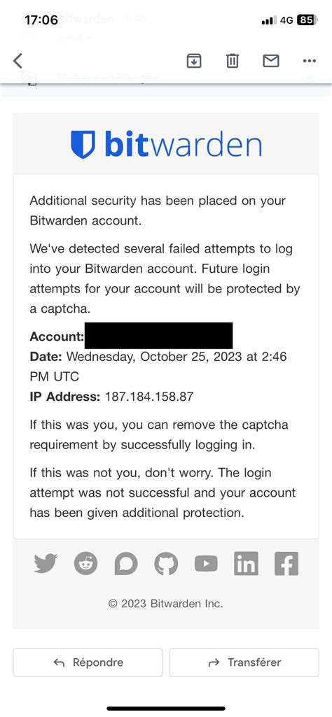 What Are The Conditions For Bitwarden To Send Failed Attemps Email