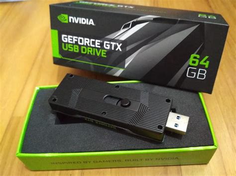 Nvidia Geforce Gtx Usb Drive 64gb Rare Collectible Electronics Computer Parts