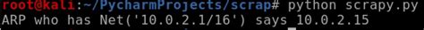 Programming A Network Scannerarp Protocol Codesempai