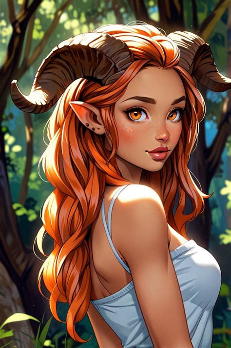 Faun Girl By 078487p On Deviantart