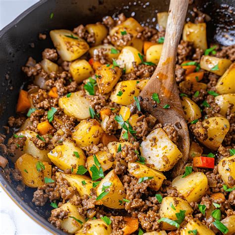 Ground Beef And Potatoes