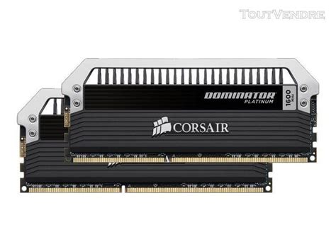 Corsair Dominator Platinum Ddr3 Kit 8 Go 2 X 4 Go D En France Clasf Informatique