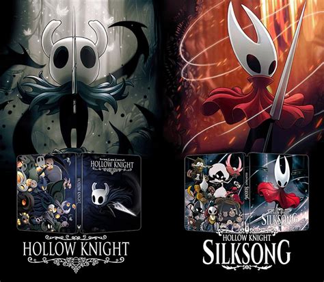 Hollow Knight Silksong Knight And Hornet Bundle Steelbook Fantasybox