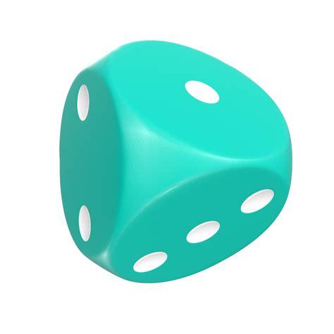 3d Rendering Of Dice Object 17261232 Png