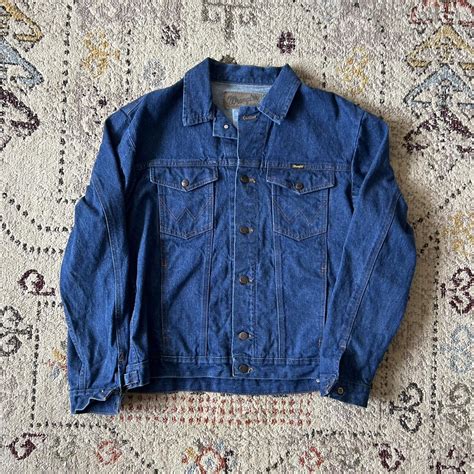 Wrangler Cowboy Cut Denim Jacket Western Depop
