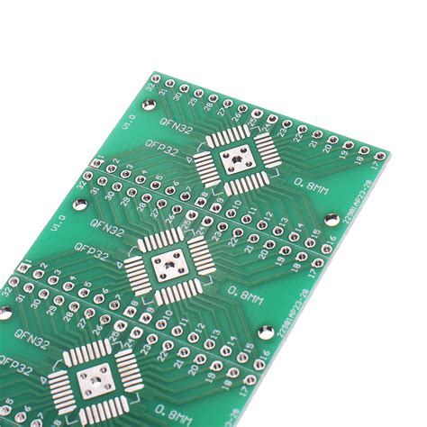 PCS QFN QFP To DIP Adapter PCB Mm Converter PCB Board DIP Pin Pitch Converter