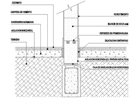 Rcc Structure Cad Drawing Details
