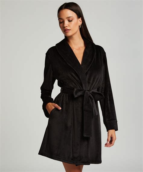 Peignoir Court Velours Pour 65chf Peignoirs Hunkemöller