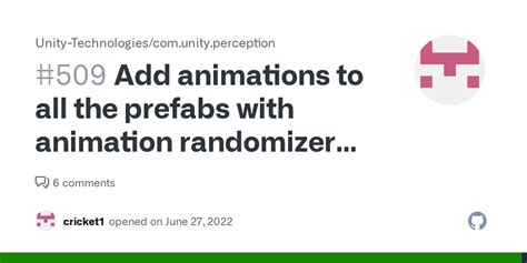 Add Animations To All The Prefabs With Animation Randomizer Tag · Issue