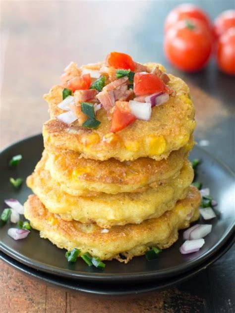 Green Chile Corn Fritters Maebells