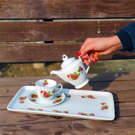 چینی گل سرخی احسان خرید سرویس چینی،جهیزیه و ظروف گلسرخی فنجان گلسرخی