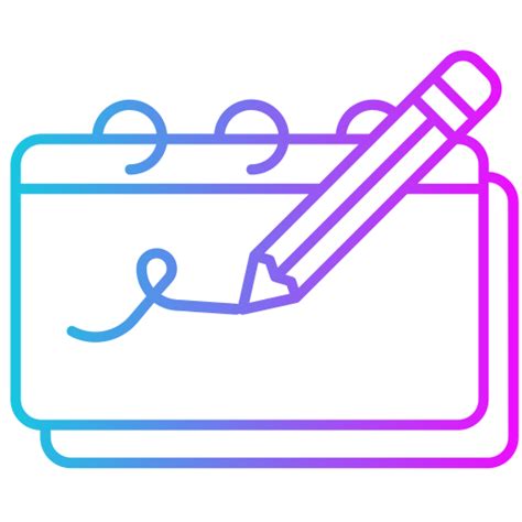 Sketchbook Generic Gradient Outline Icon