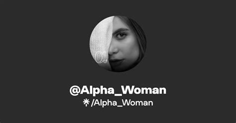 Alpha Woman Instagram TikTok Linktree