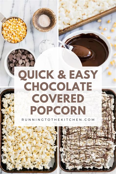 Swift And Simple Chocolate Coated Popcorn In Minutes Popcorn Recipes