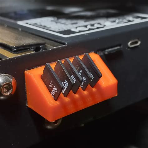 Micro Sdcard Support By Leonardocatuzo Download Free Stl Model