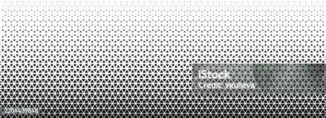 Triangle Halftone Gradient Texture Black Geometric Triangular Tech