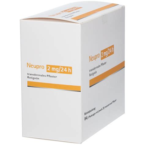 Neupro 2 Mg24 H Transdermale Pflaster 84 St Mit Dem E Rezept Kaufen