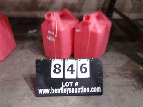 Ecolab Red Poly Chemical Canisters 2x Money Bentley And Associates Llc