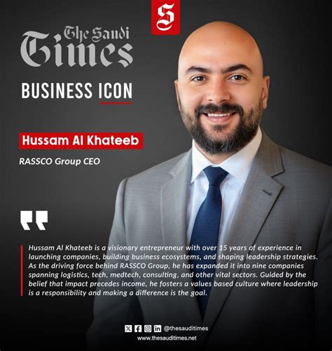 Hussam Al Khateeb The Saudi Times Business Icon