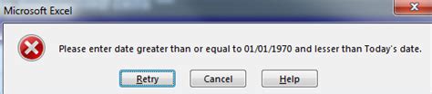 Excel Vba How To Handle The Data Validation Error Stack Overflow