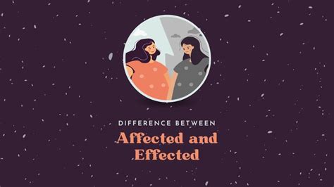 difference between affected and effected