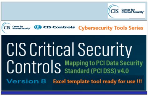 cis critical security controls version 8 mapping to pci data security