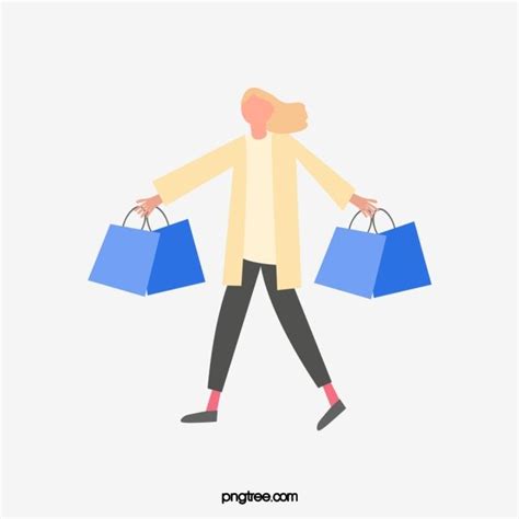 만화 손으로 그린 모바일 쇼핑백 그림 일러스트 쇼핑 쇼핑백 가죽 구두 Png 일러스트 및 Psd 이미지 무료 다운로드 Pngtree