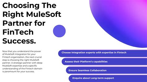 Ppt Choosing The Right Partner Mulesoft Integration For Fintech Success Powerpoint