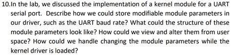 Solved In The Lab We Discussed The Implementation Of A Chegg